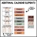 Modern Boho Calendar | Editable | Neutral Classroom Decor - Etsy