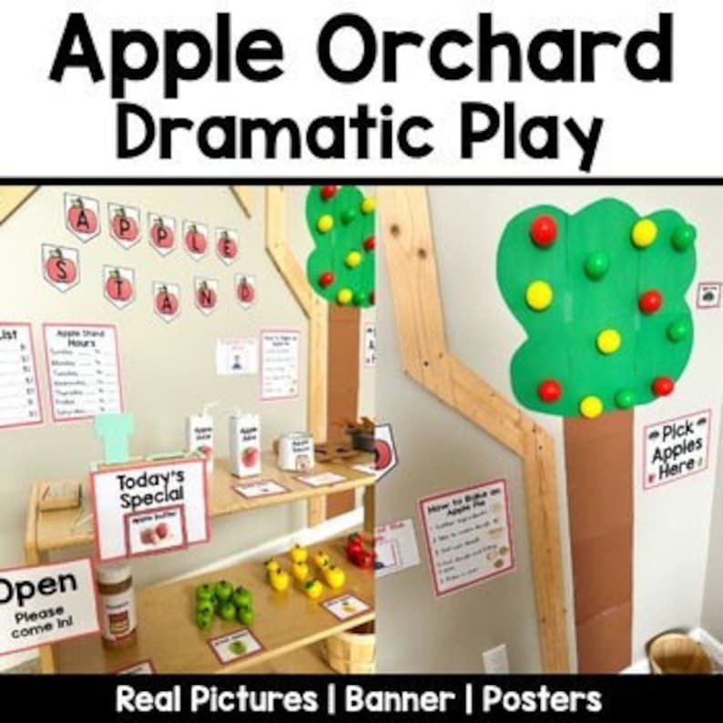 Apple Orchard Dramatic Play | Real Pictures - Etsy