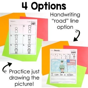 Community Helper Directed Drawings With Shapes | People - Etsy