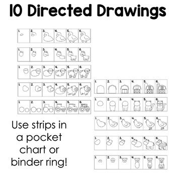 Farm Directed Drawings - Etsy