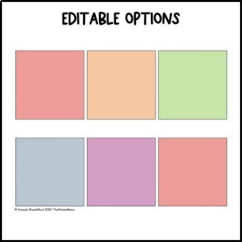 Pastel Rainbow Student Book Bin Labels | Editable | Dalmatian - Etsy