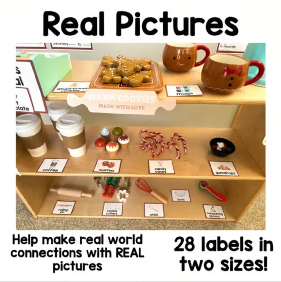 Gingerbread Bakery Dramatic Play | Real Pictures - Etsy