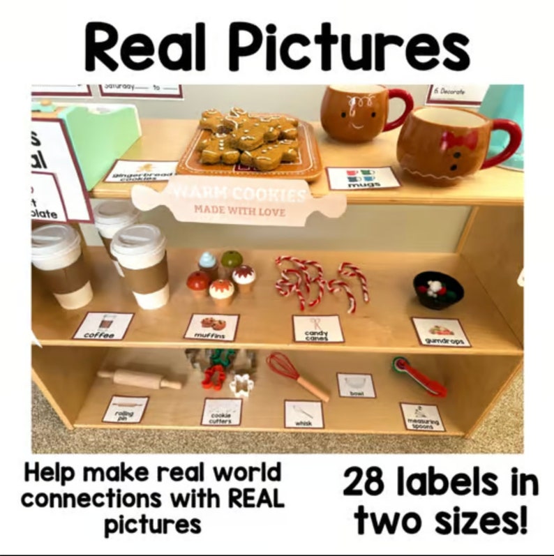 Gingerbread Bakery Dramatic Play | Real Pictures - Etsy