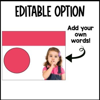 Real Picture Voice Level Chart Nonfiction Editable Bright Rainbow ...