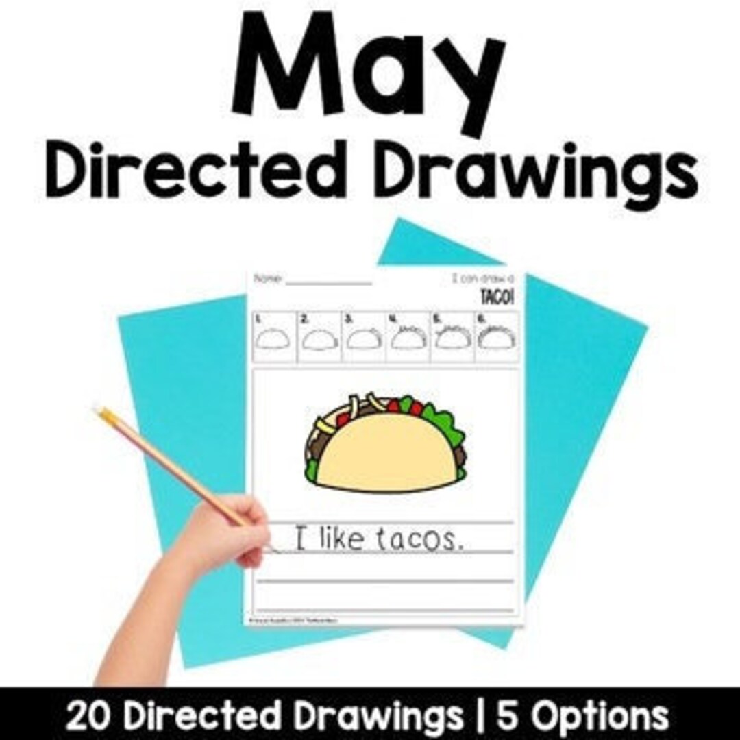 May Directed Drawings | Cinco De Mayo | Insects - Etsy