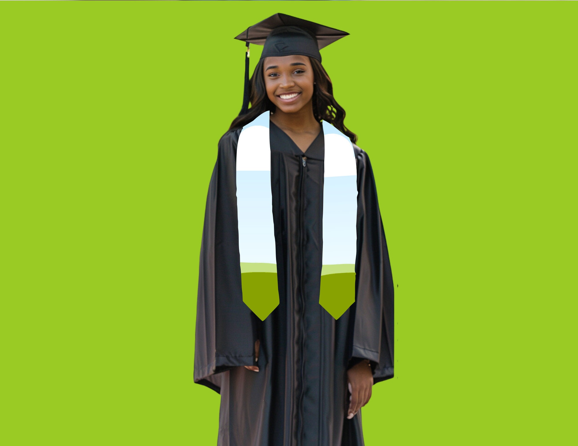 NEW 2024 Graduation Stole Mockup Bundle, Over 15 Graduation Sash ...