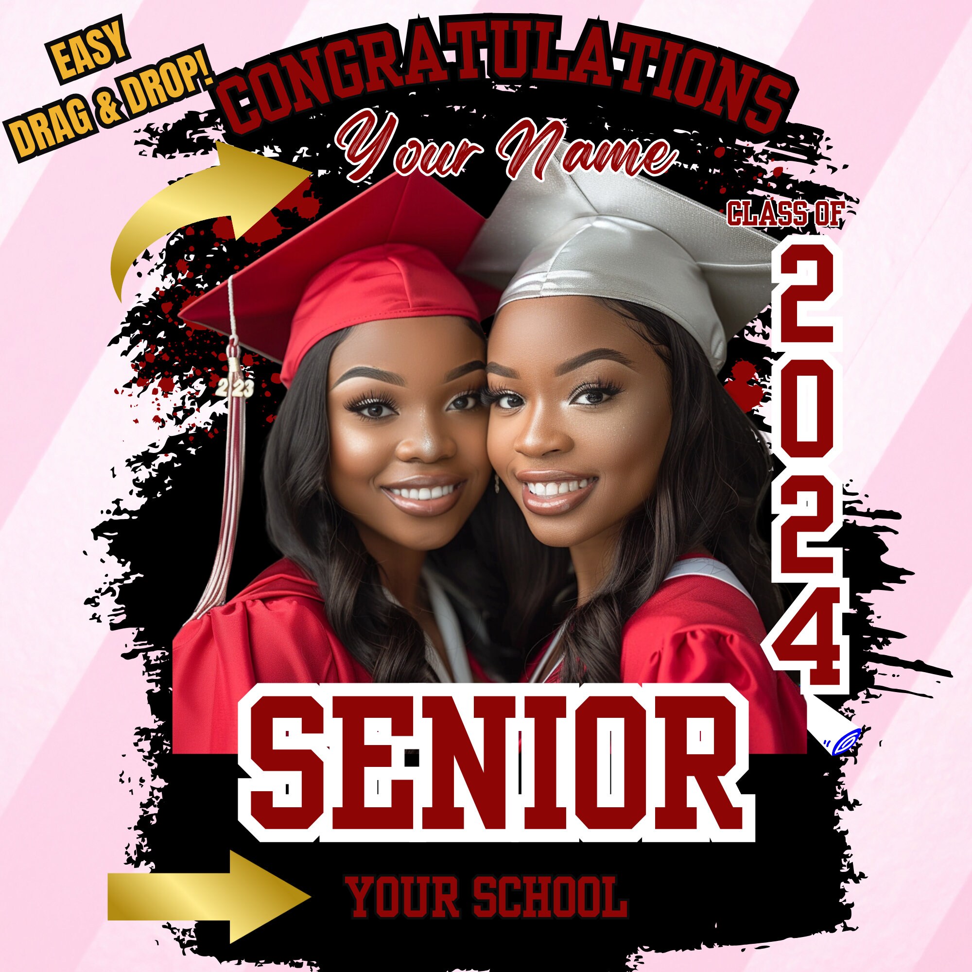 Custom Graduation Shirt Template Bundle, Graduation T Shirt Design ...