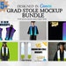 15 Graduation Stole Canva Frames and Mockups, Graduation Sash Mockups ...