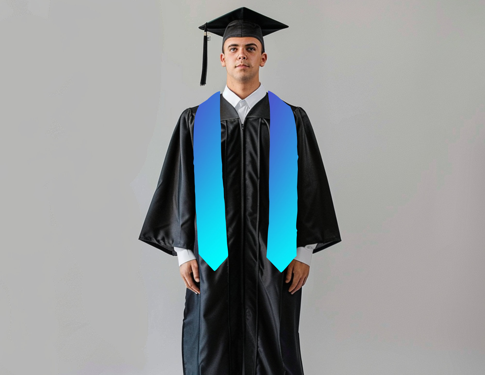 15 Graduation Stole Canva Frames and Mockups, Graduation Sash Mockups ...