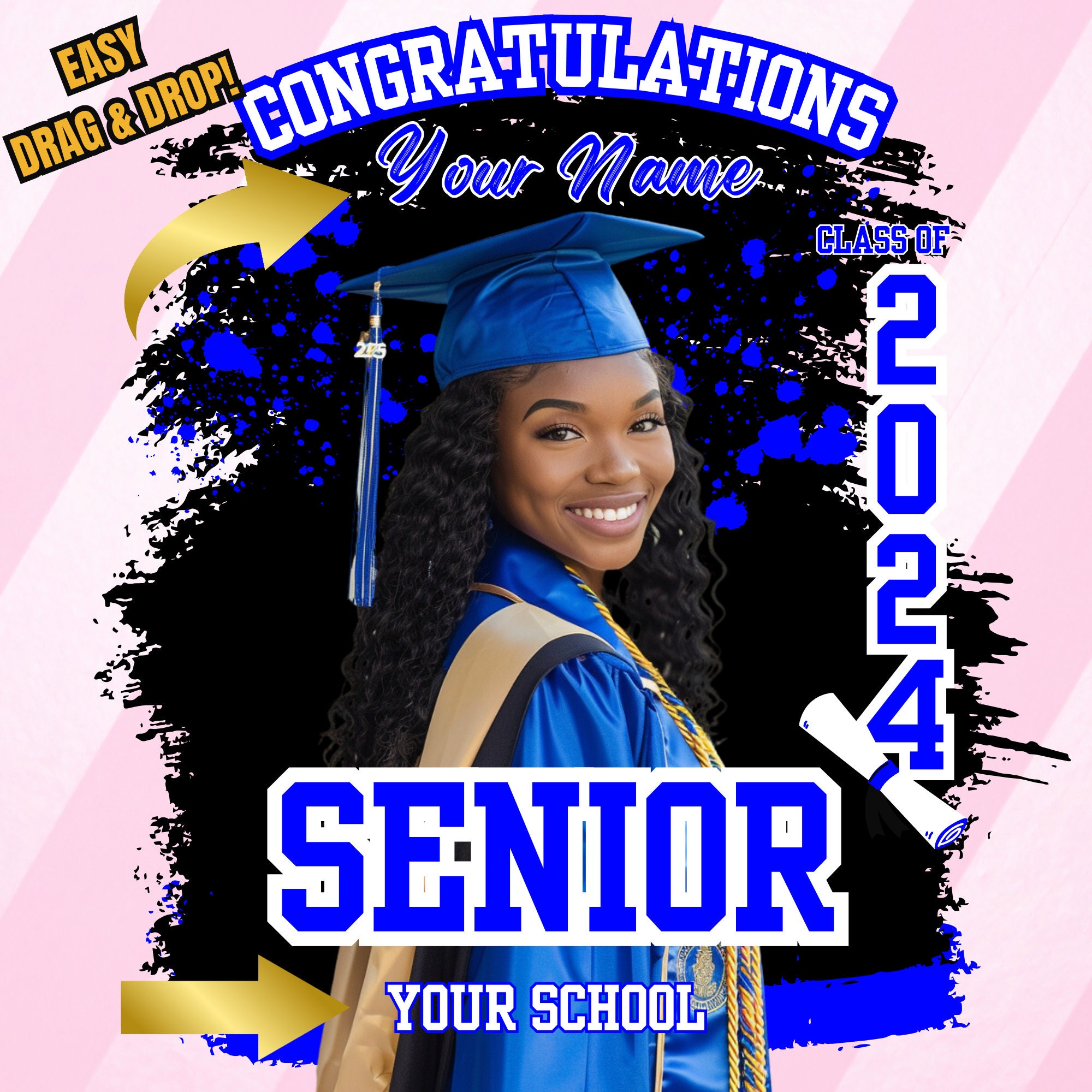 Custom Graduation Shirt Template Bundle, Graduation T Shirt Design ...