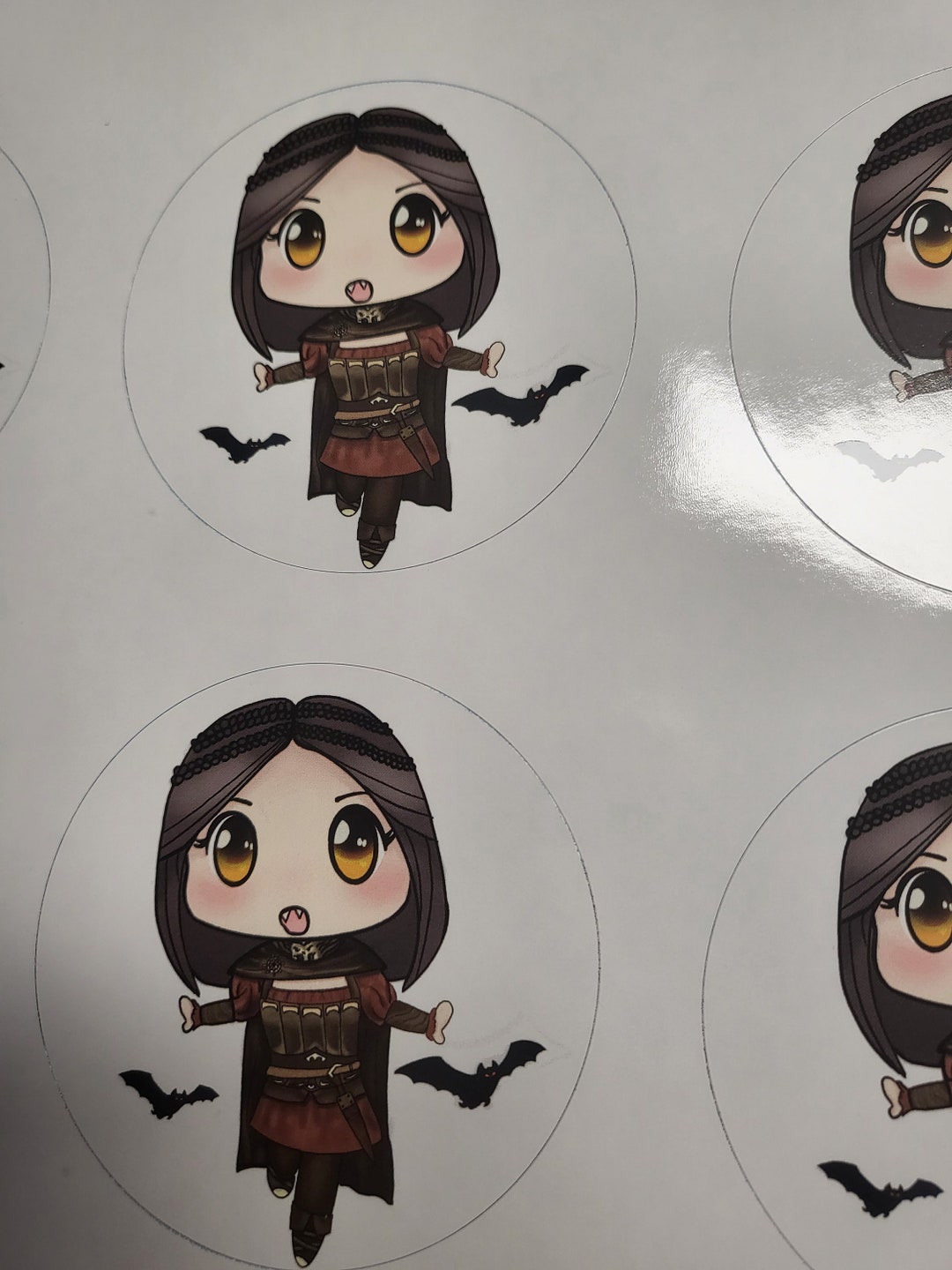 Serana the Vampire Chibi Sticker Skyrim Stickers Elder Scrolls - Etsy