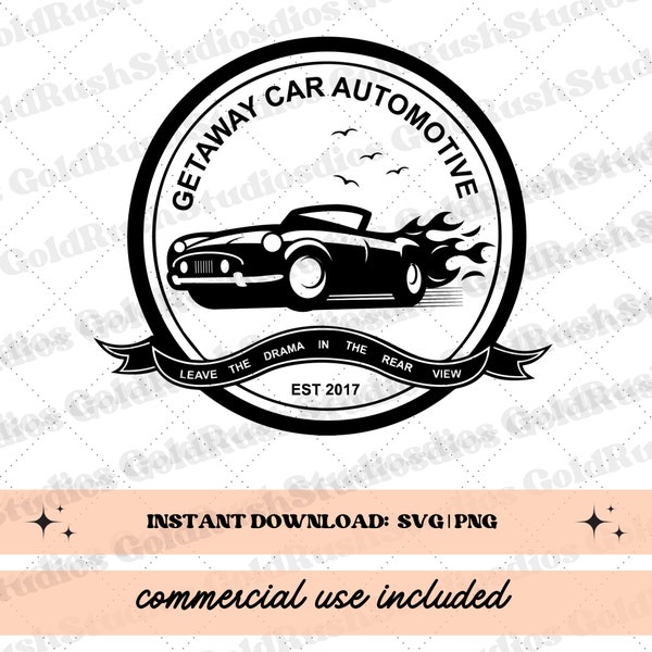 Getaway Car Svg - Etsy