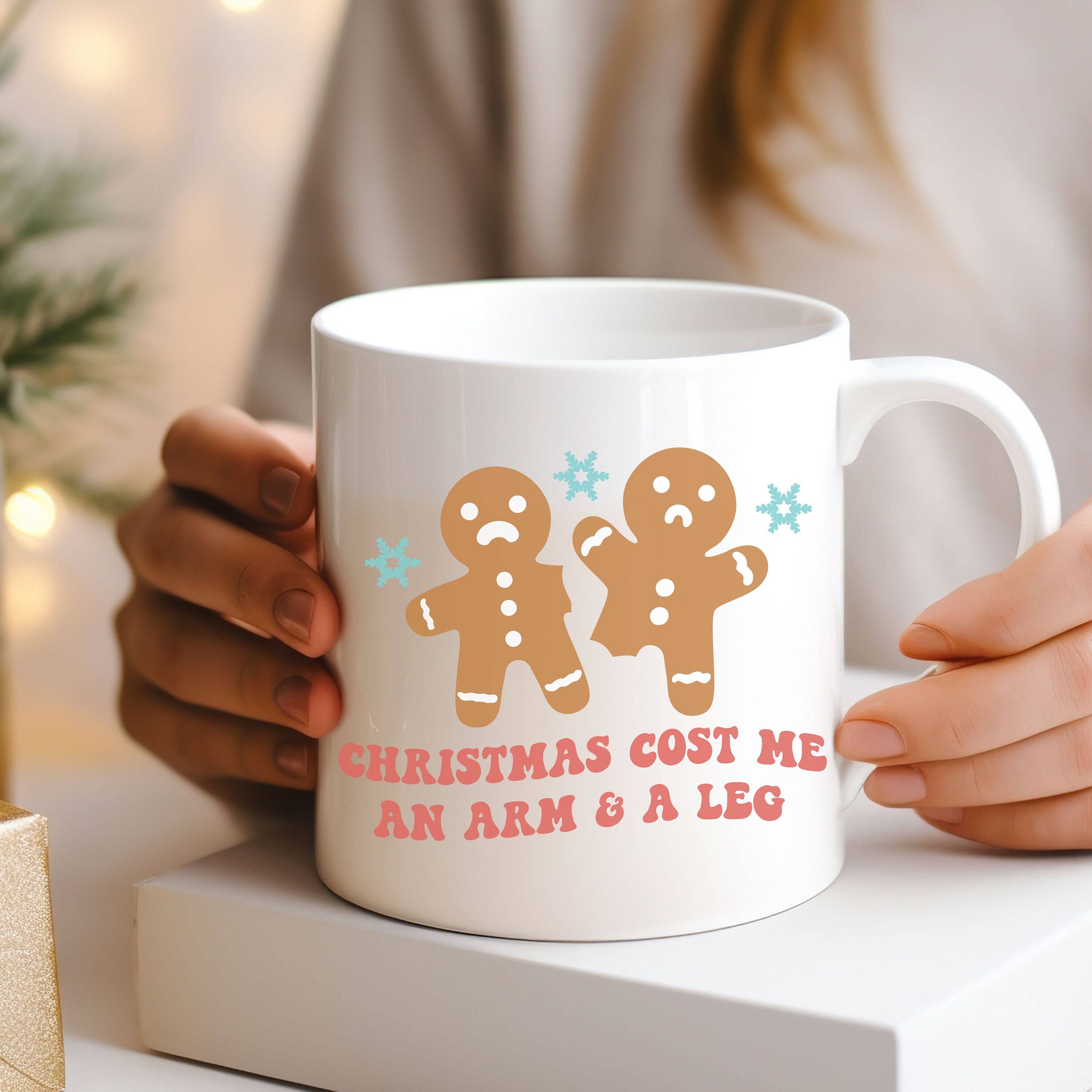 GINGERBREAD SVG Gingerbread Man Svg Christmas Cost Me an Arm - Etsy