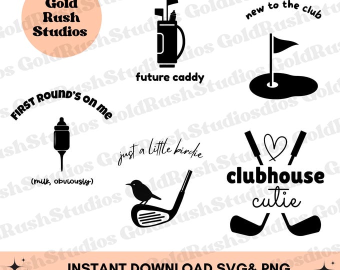 GOLF SVG Funny Golf Svg Bundle, Adult Humor Svg for Funny Golf Shirt ...
