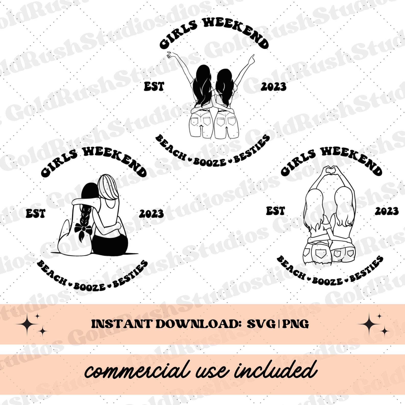 GIRLS WEEKEND SVG Girls Trip Svg girls Weekend - Etsy Canada