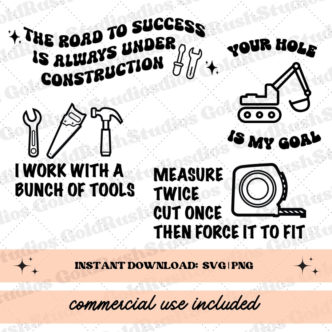 Construction SVG, Construction Bundle Svg, Trucks Svg, Excavator Svg ...