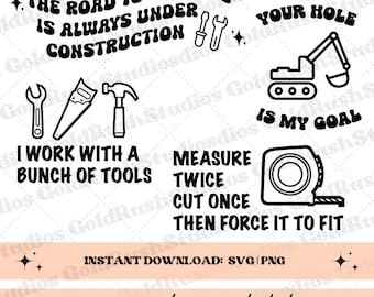 Construction SVG, Construction Bundle Svg, Trucks Svg, Excavator Svg ...