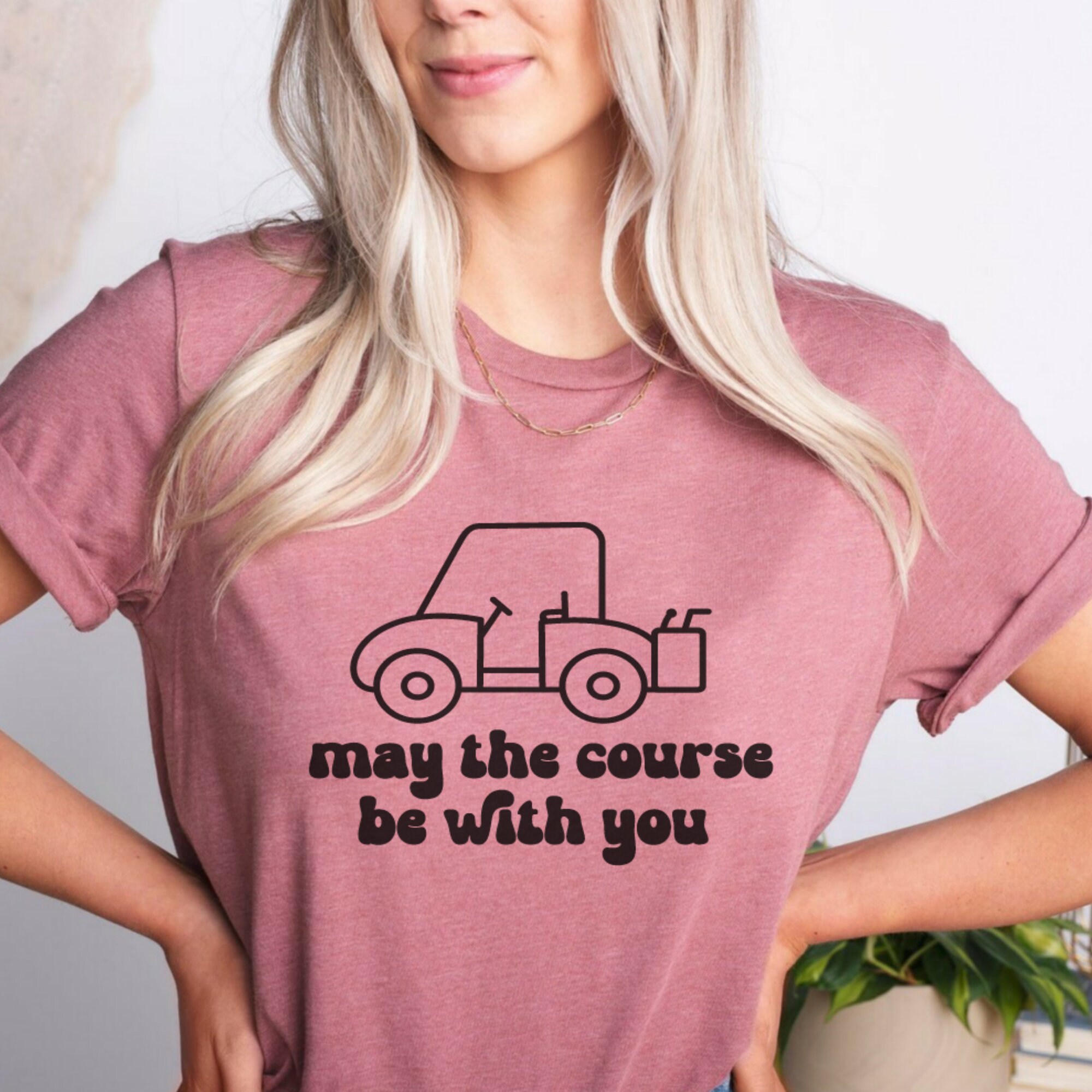 GOLF SVG Funny Golf Svg may the Course Be With You Golf Cart Decals ...