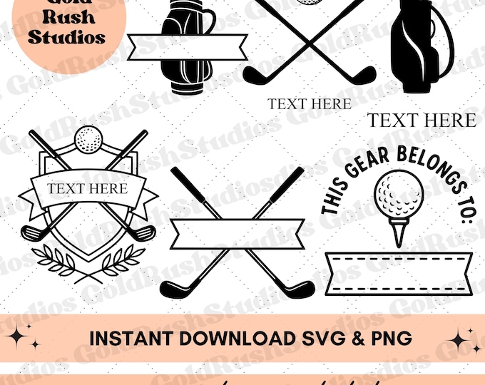 GOLF SVG Funny Golf Svg Bundle, Adult Humor Svg for Funny Golf Shirt ...