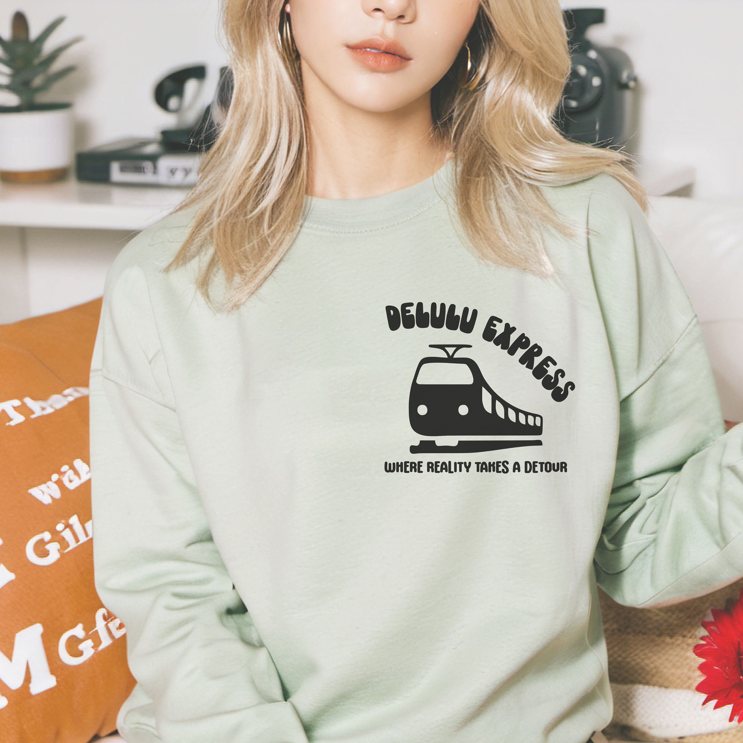 Delulu Express Svg, Delulu Svg, Train Svg, Delusional Shirt Design ...