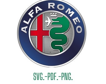 Alfa Romeo Logo Svg - Etsy