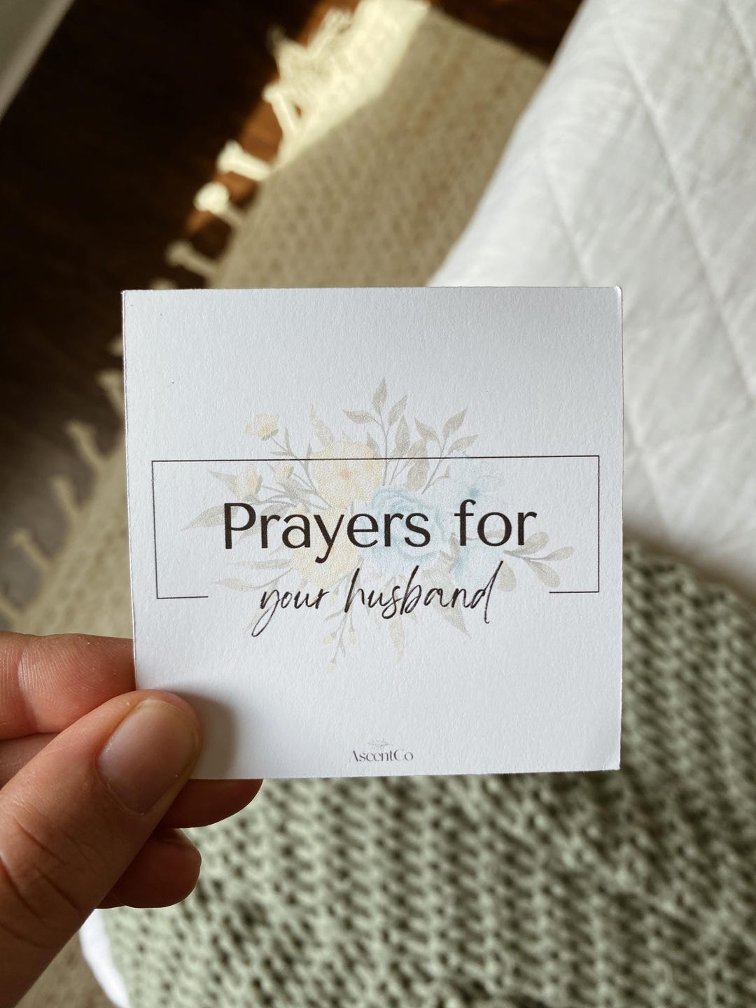 Praying for Your Husband Prayer Cards | Stocking Stuffer | Scripture ...