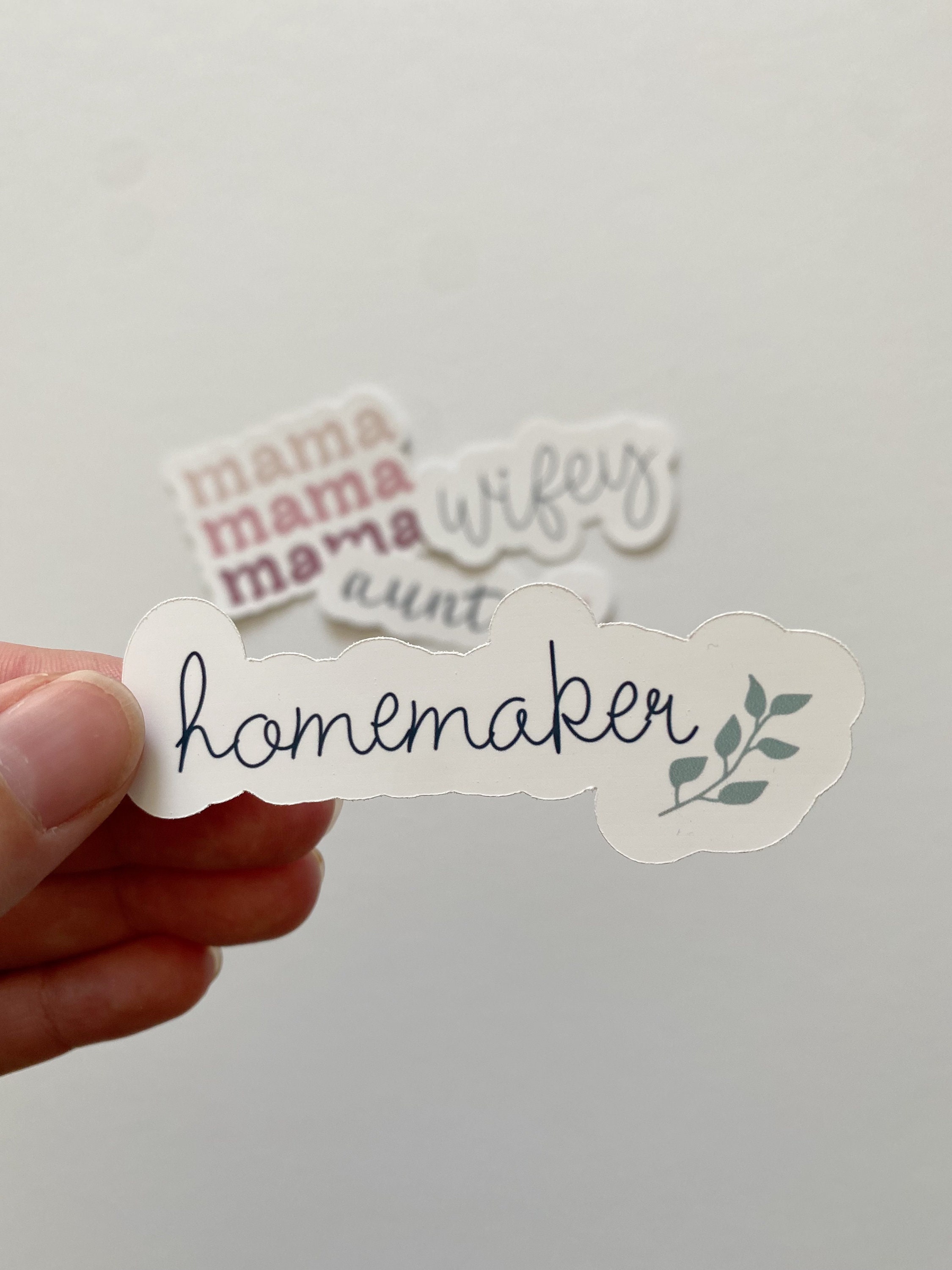 Homemaker Sticker, Homemaking Sticker, Vinyl Sticker - Etsy