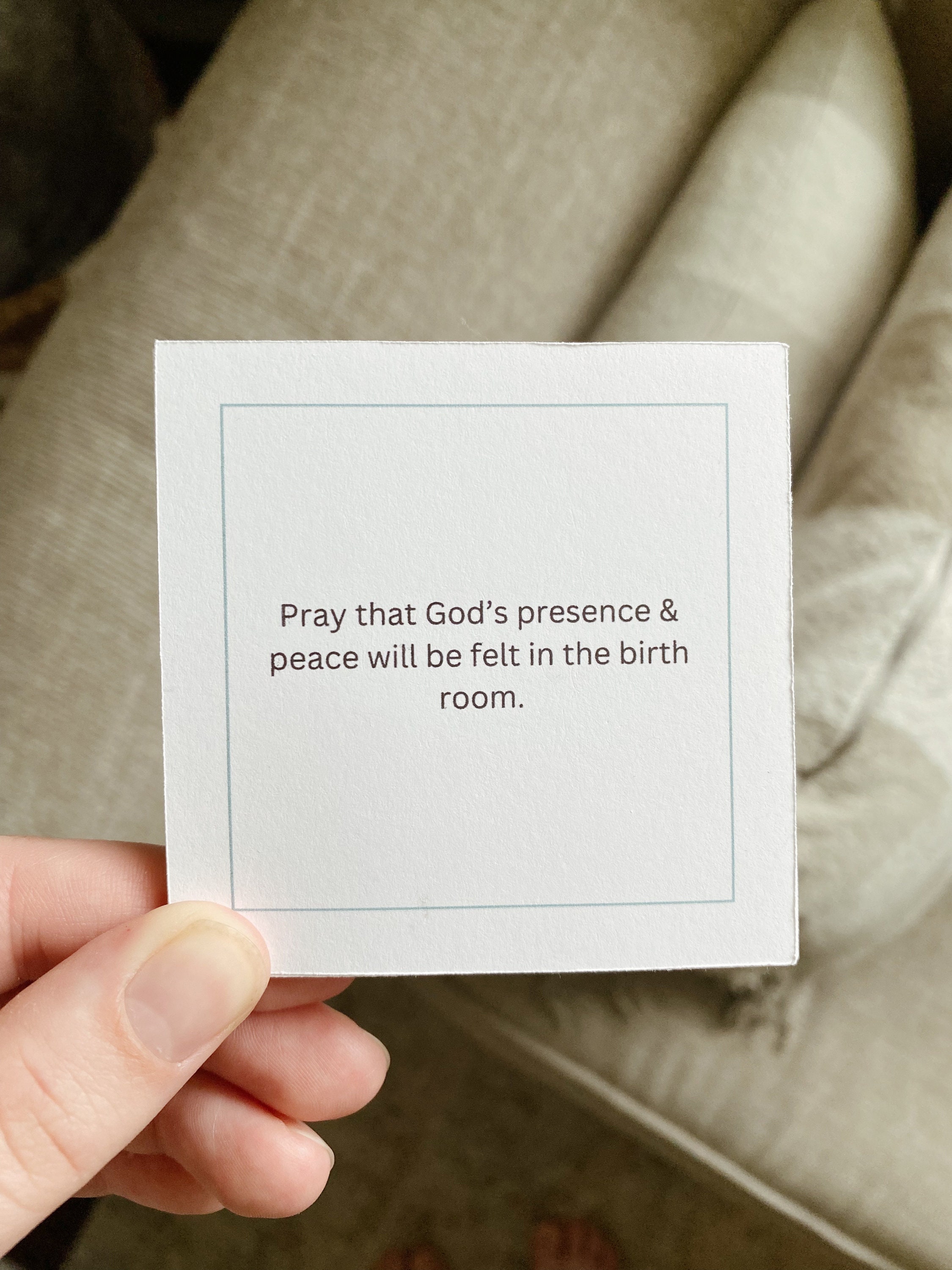 Birth Prayer Cards / Praying for Birth / Baby Shower Gift - Etsy