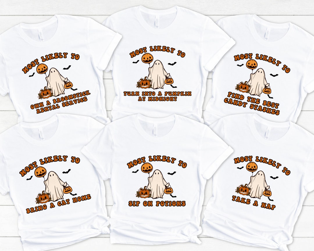 Most Likely Shirts Halloween, Spooky Bachelorette, Halloween Party ...