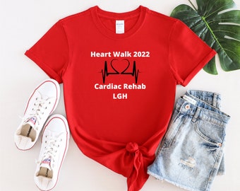 Heart Walk Tshirt - Etsy