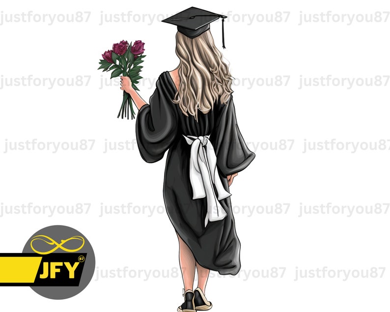 Graduation Girl Clipart Classmates Clipart School Png - Etsy