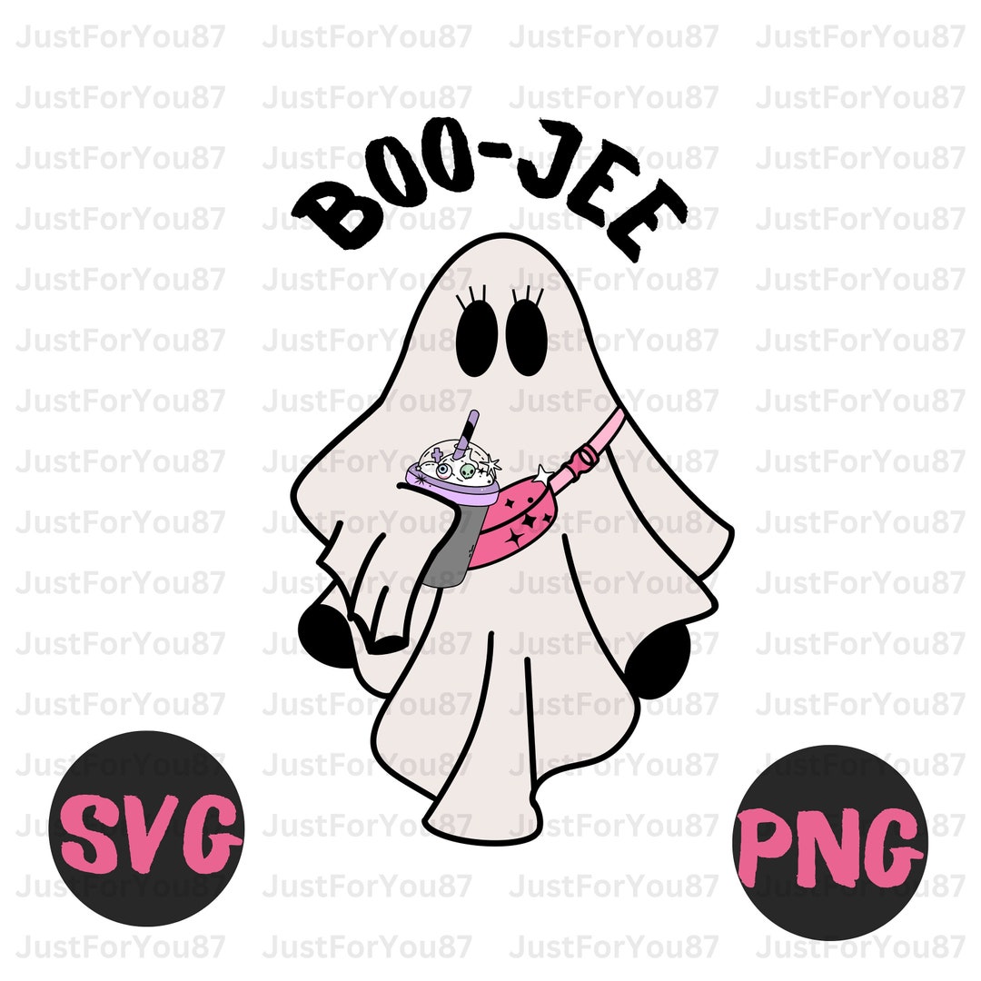 Boojee Ghost Svg, Halloween Inspired SVG Design Download, Cute Ghost ...
