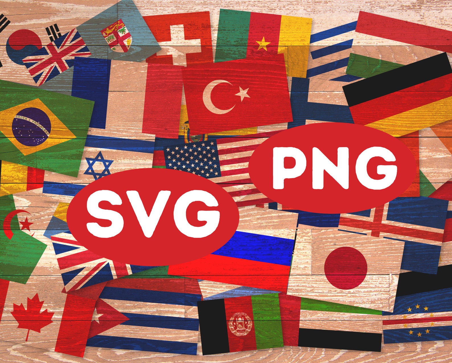 Flags of the World Flags Countries Clipart World Flags Flag - Etsy