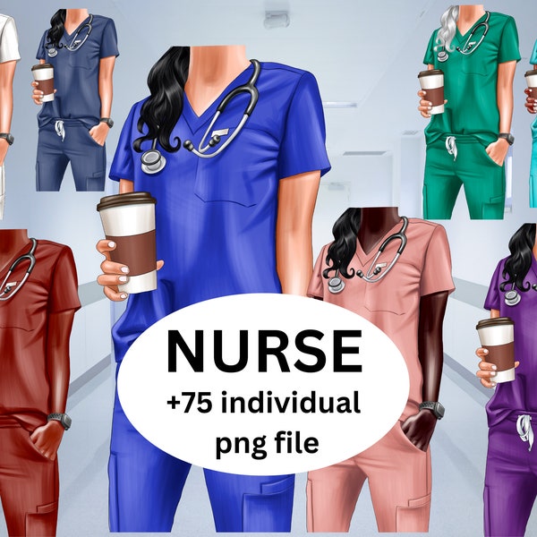 School Nurse Clip Art - Etsy