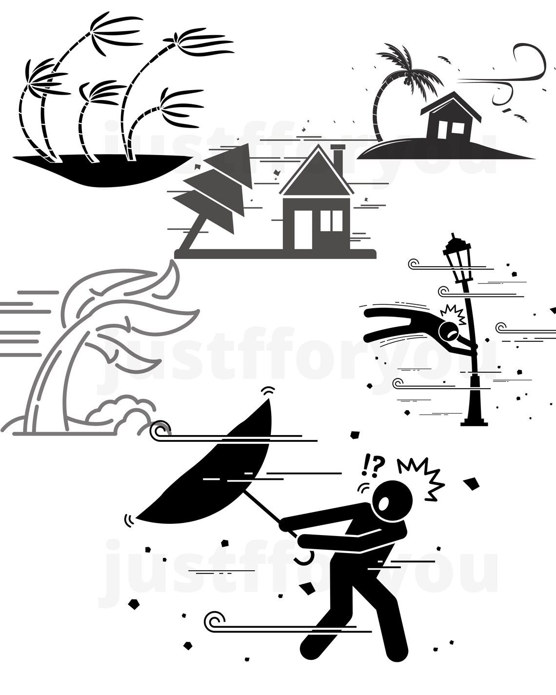 Weather SVG Cyclones Png Weather Bundle Weather Png - Etsy