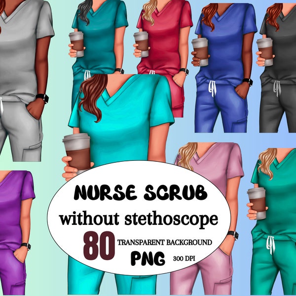 Nurse Clipart - Etsy