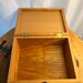 Wood Box / Wooden Box With Lid / Hinged Lid / Hand Crafted / Keepsake ...