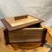 Wood Box / Wooden Box With Lift off Lid / Legs/ Feet / Hand Crafted ...