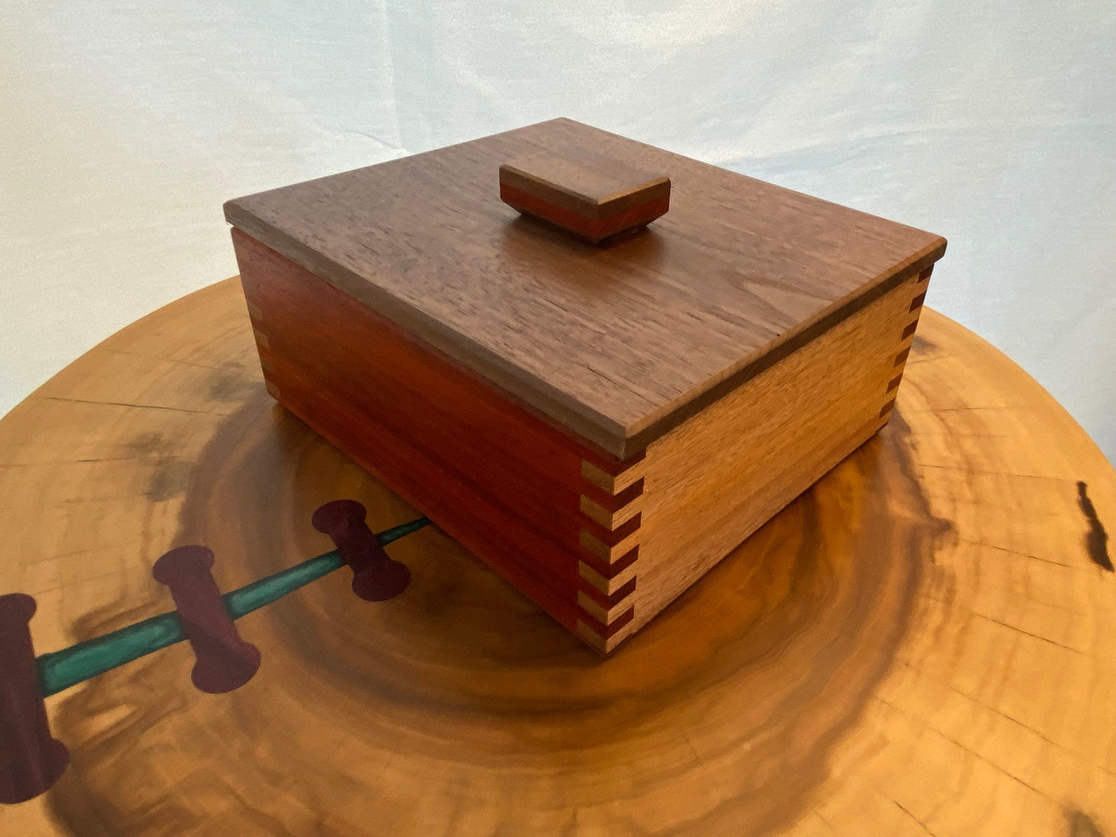 Wood Box / Wooden Box With Lid / Hand Crafted / Keepsake Box / - Etsy