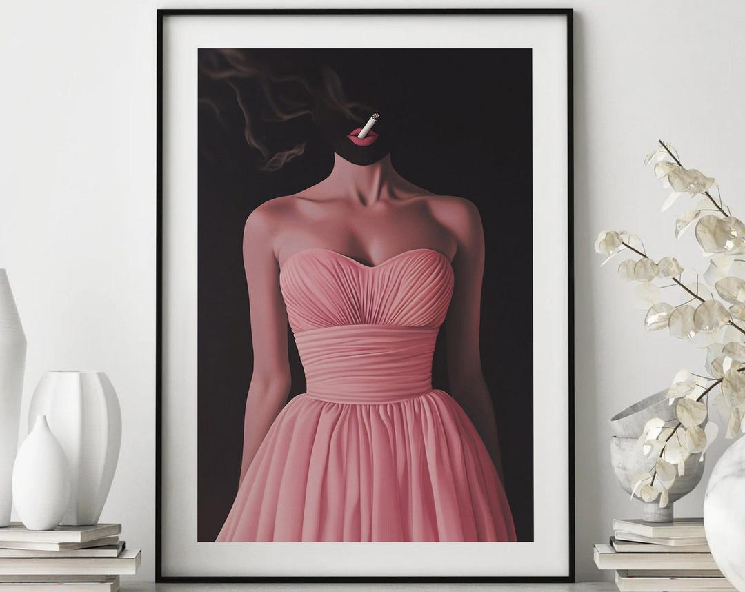 Egoless Woman Art Print, Feminist Poster, Modern Wall Decor - Etsy