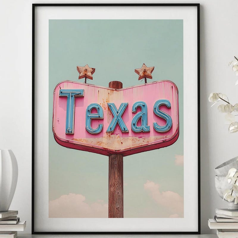 Texas Home Decor - Etsy