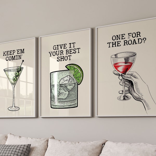 Bar Art - Etsy