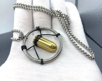 Cyberpunk 2077 V Bullet Necklace Sterling Silver - Etsy