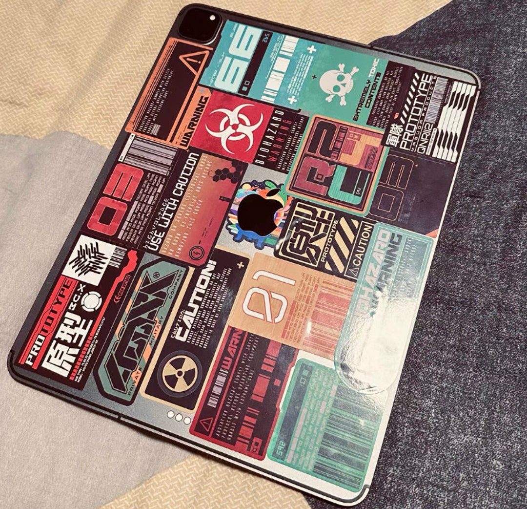 35 PCS Cyberpunk Stickers Sci-fi Alert Tags - Etsy