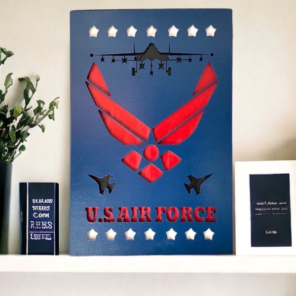 Air Force Plaque - Etsy