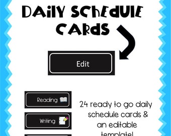 Daily Agenda Template Daily Schedule Google Slides FARMHOUSE - Etsy