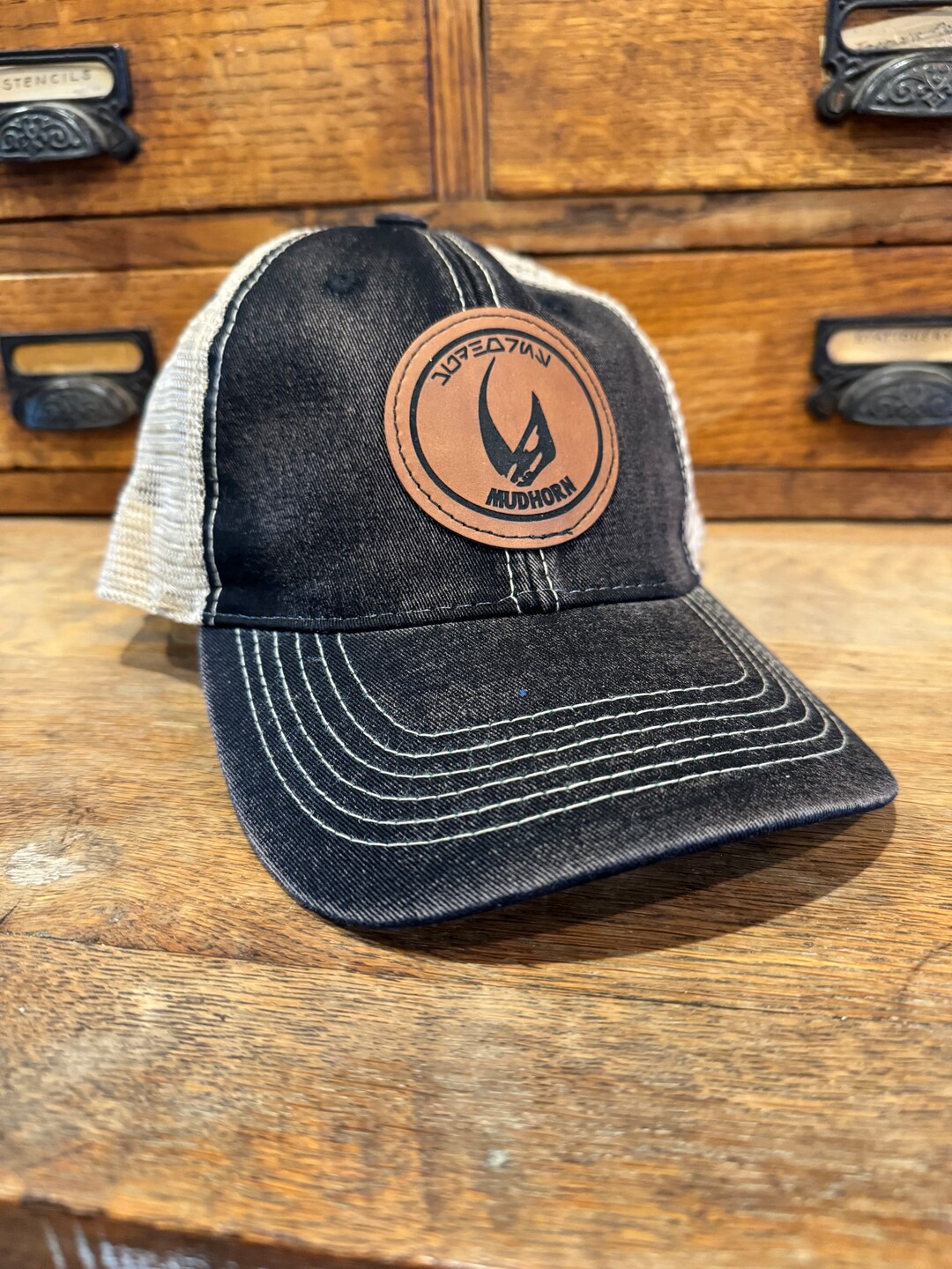 Mandalorian Mudhorn Trucker Hat - Etsy