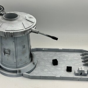 Star Wars Hoth Turret Dice Tower and Tray - Etsy