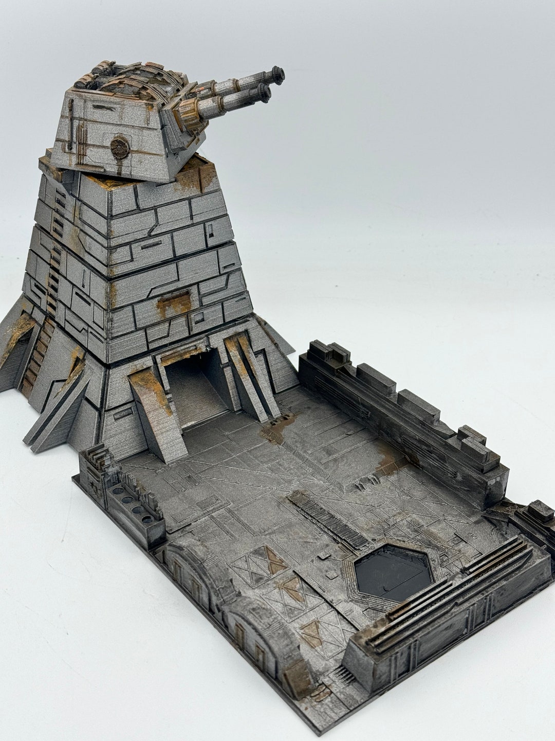 Star Wars Turbo Laser Dice Tower and Tray for 3D Printing - Digital ...