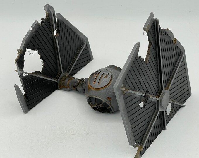 Crashed Tie Fighter Aquarium Edition Legion Scale - Etsy